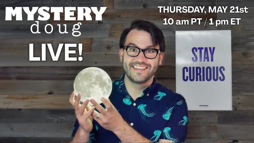 Mystery Doug invites you to another LIVE SCIENCE SHOW | Elementary STEM ...