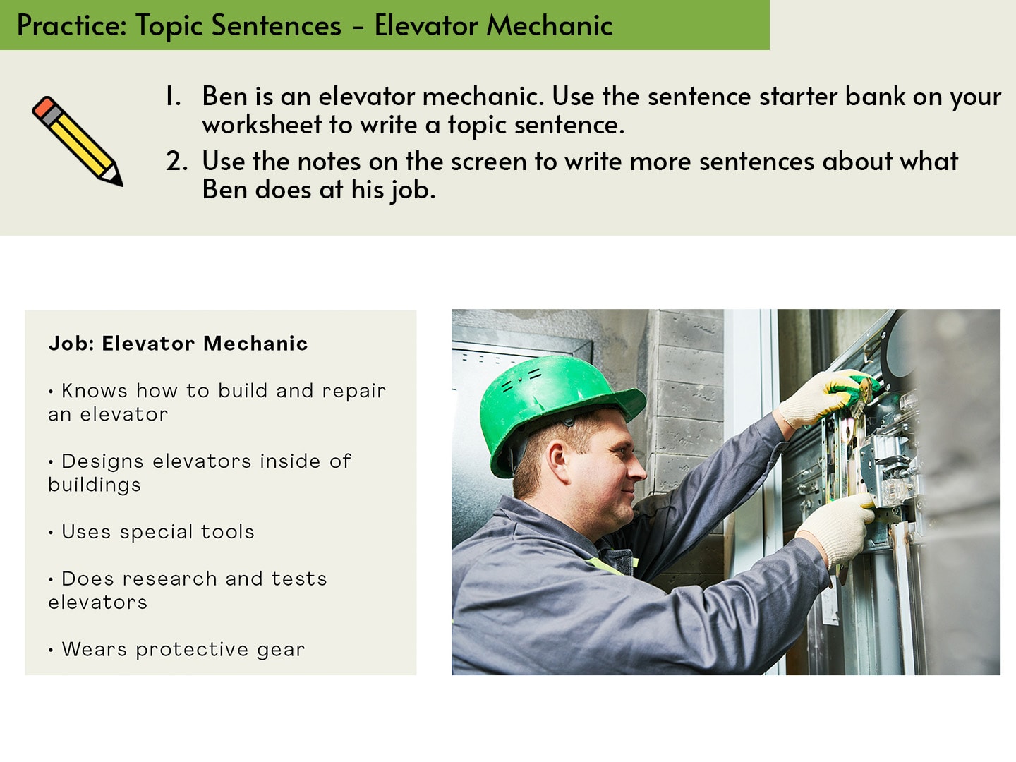 Elevator Mechanic