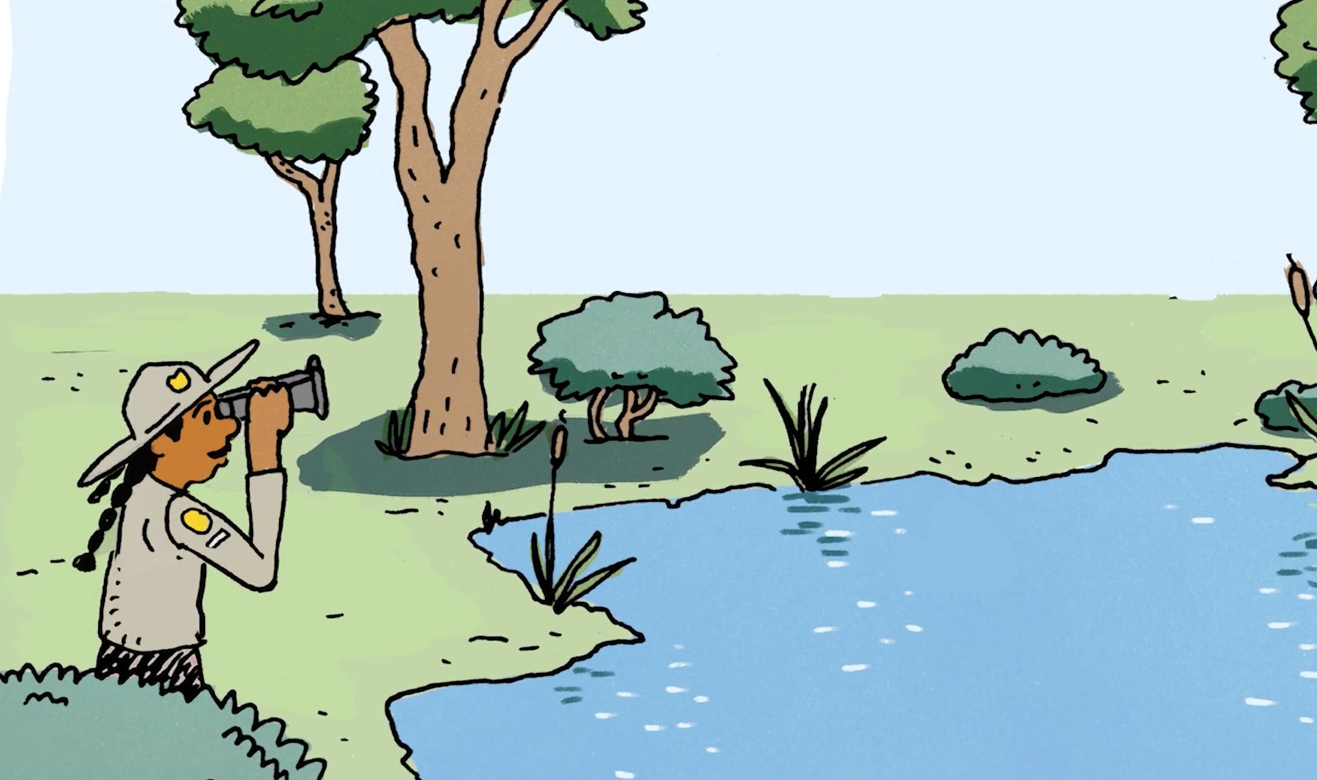 How can you help a lost baby animal find its parents?