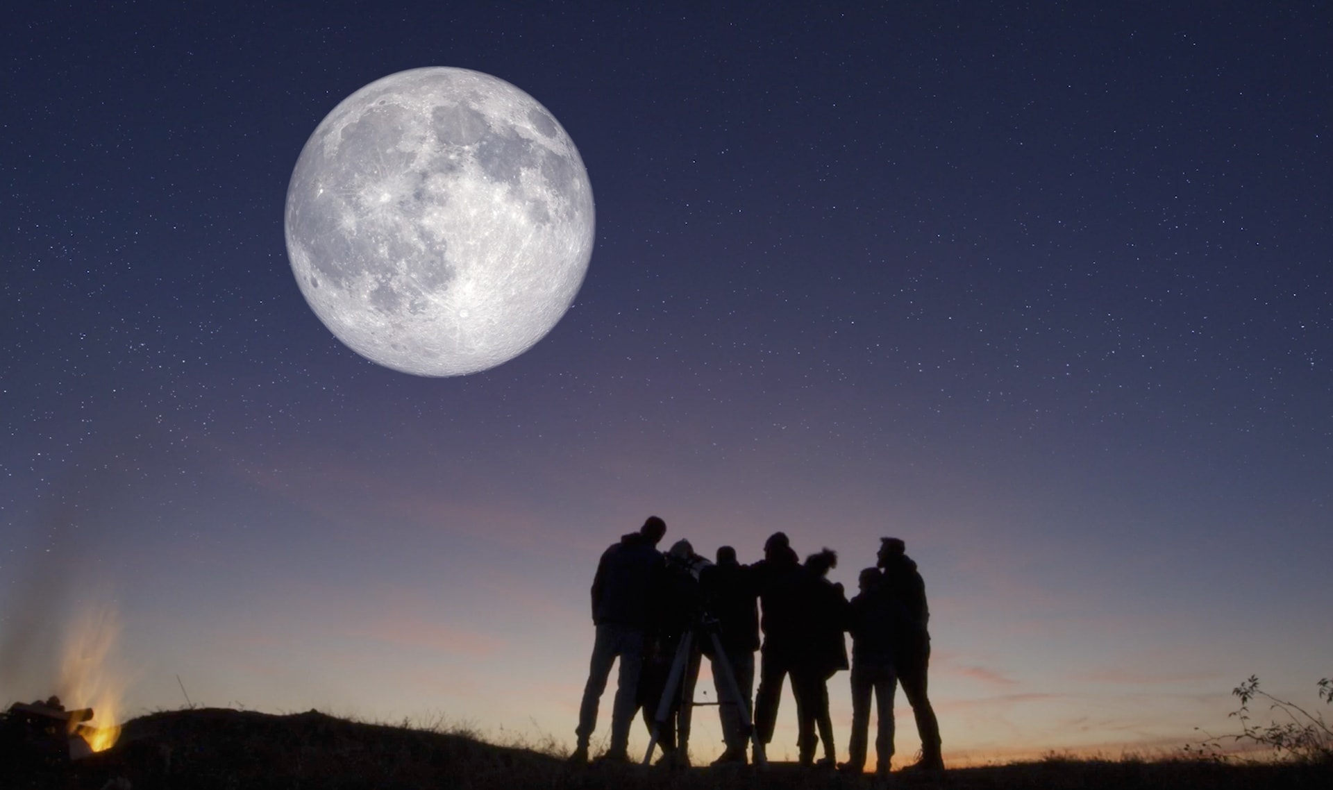 When can you see the full moon?