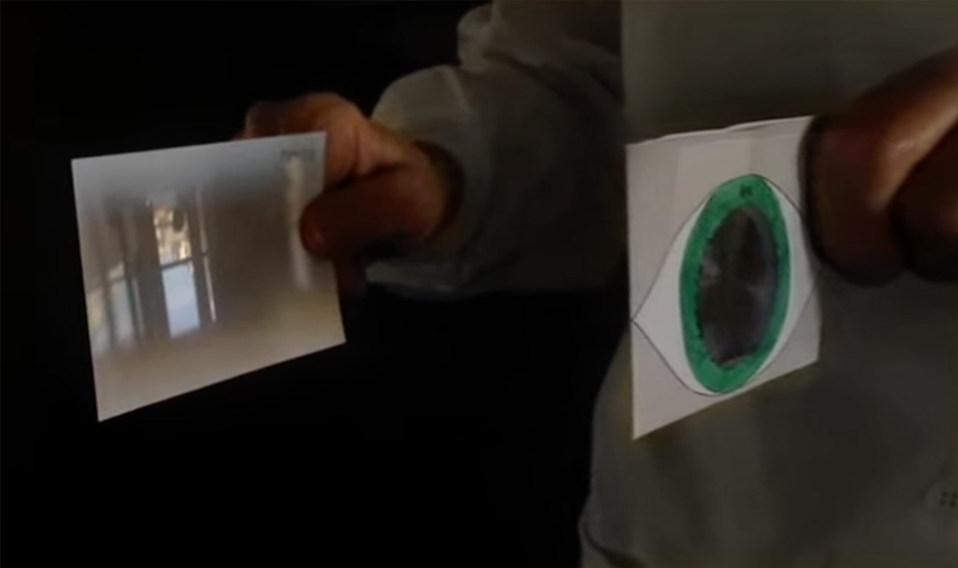 What do people who are blind see?