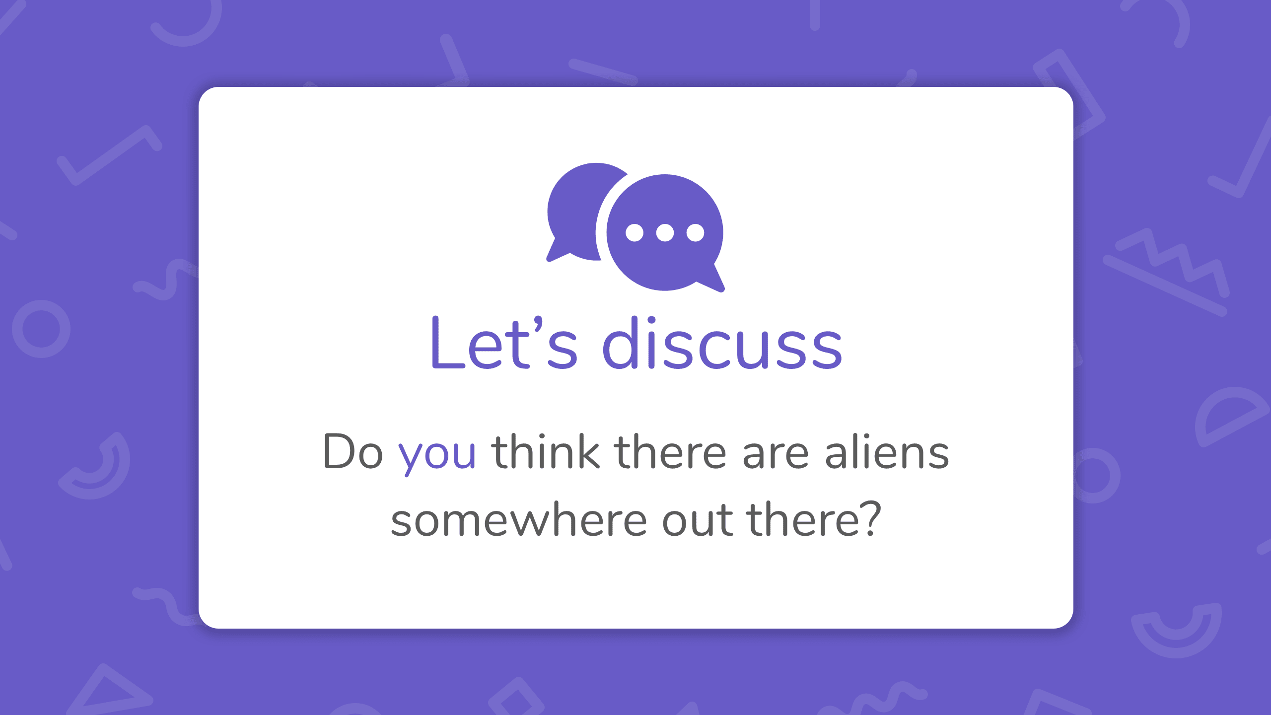 Are aliens real? - Mystery Science