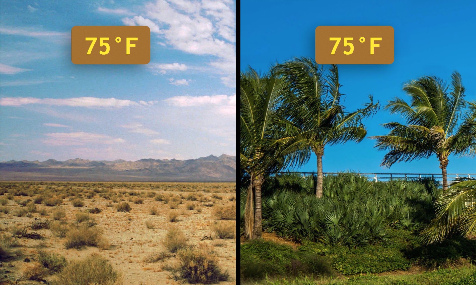 Why are some places always hot?