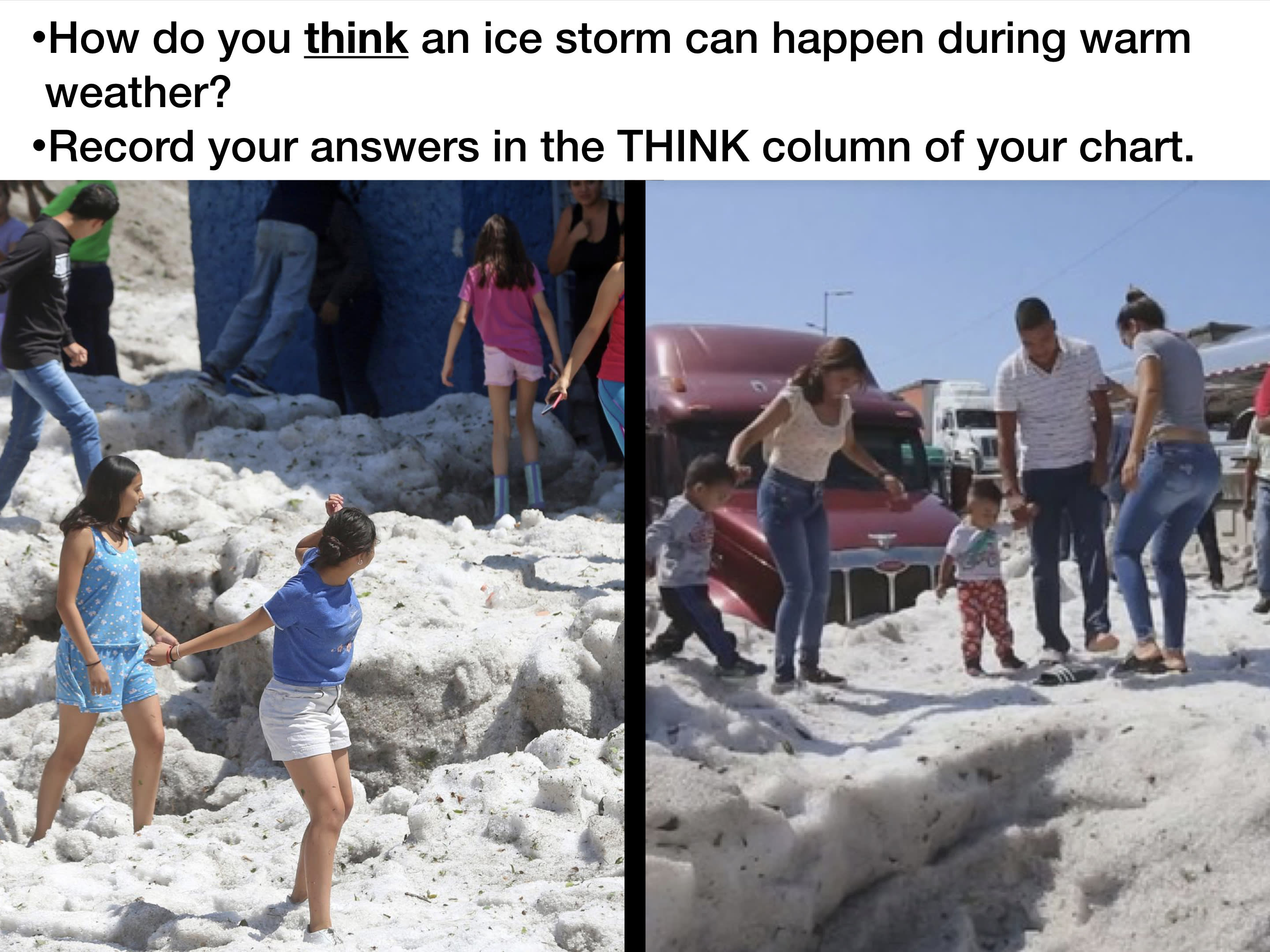 Summer Ice Storm